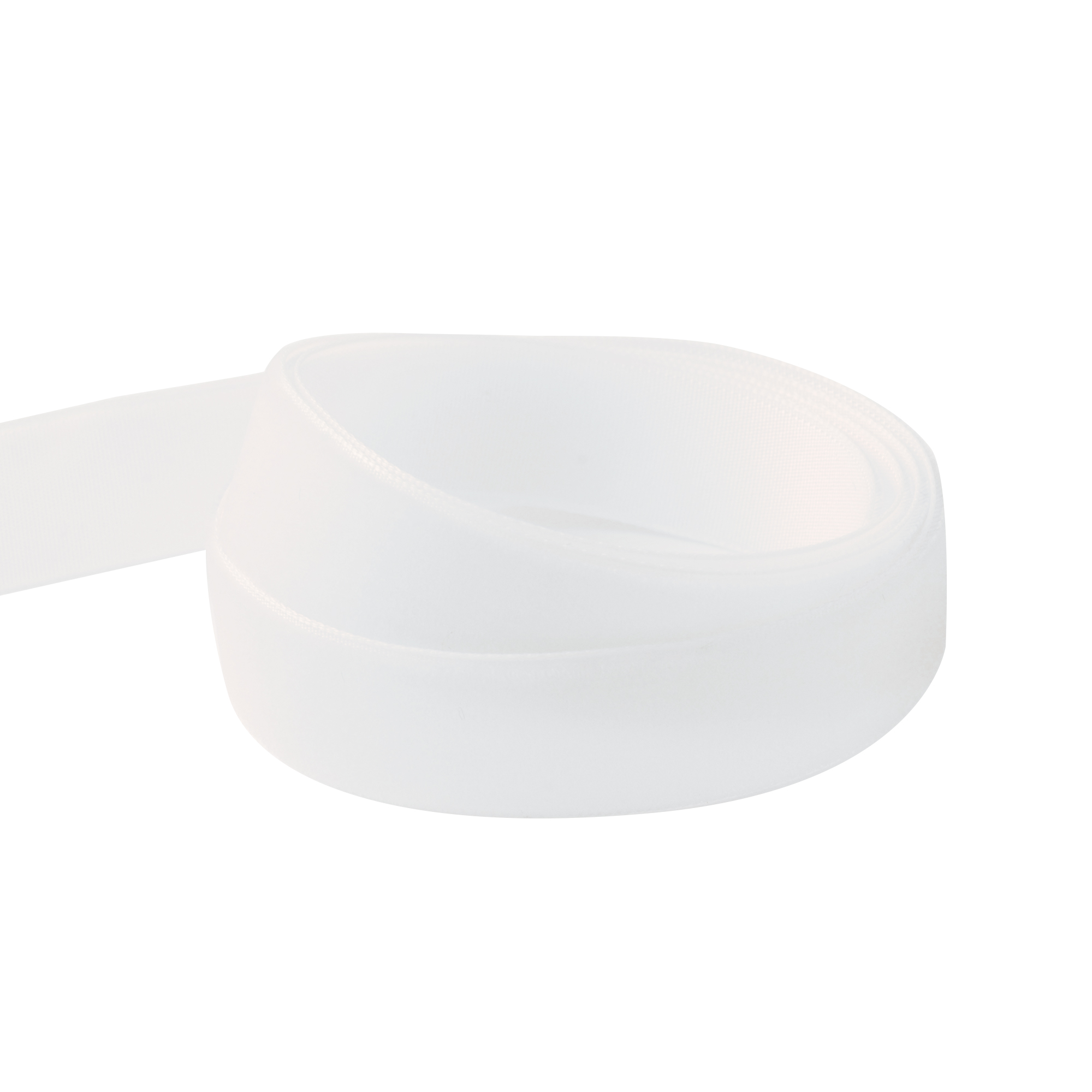 GI29462 - Woven Edge Single Face Nylon Velvet - White 029